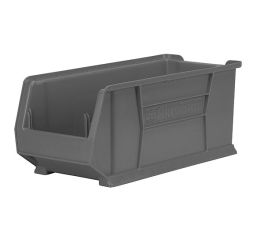 Akro 30287 Grey | 30-287 Black 24x11x10 Super Size Bins Grey